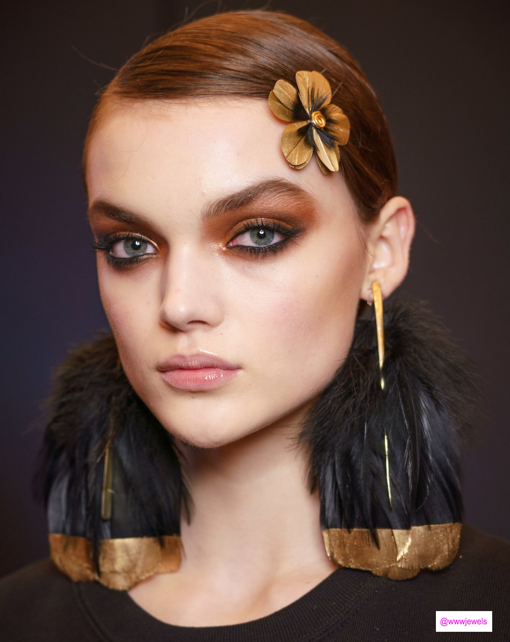 Feather Frenzy at Tom Ford RTW Fall 2020 Collection – Who Wore What Jewels